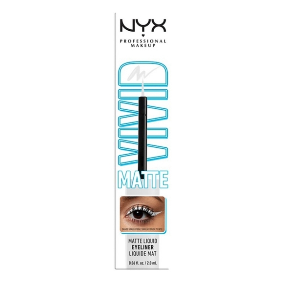 NYX | Makeup | Nwt Nyx Vivid Matte White Liquid Liner | Poshmark